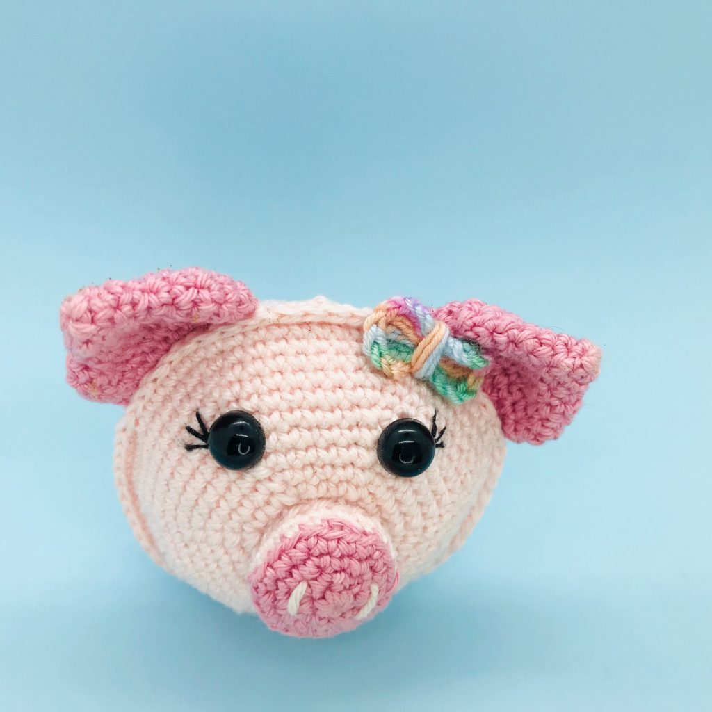 Marcelline, the little pig- Free Crochet Pattern - My Rainbow Crochet
