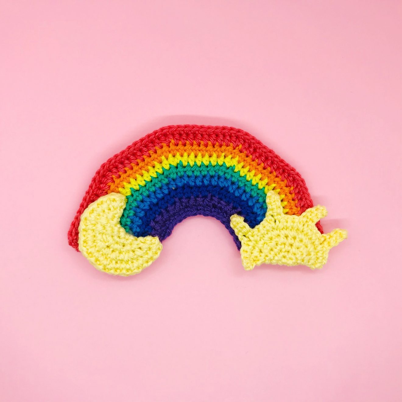 The rainbow 🌈- Free Crochet pattern - My Rainbow Crochet