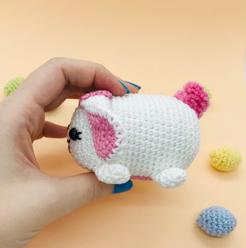 Tsum tsum Bunny - Crochet Amigurumi Pattern - My Rainbow Crochet