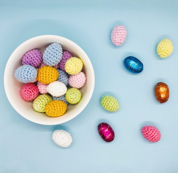 Mini Easter Eggs - Free Crochet pattern - My Rainbow Crochet
