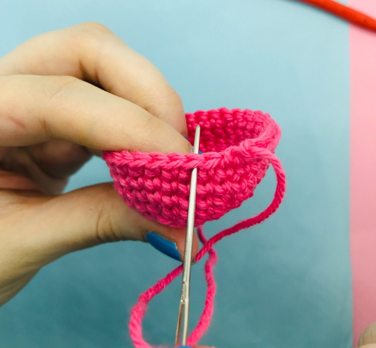 Astuce de la Finition invisible - My Rainbow Crochet