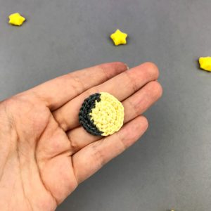 Moon phases - Crochet pattern - My Rainbow Crochet