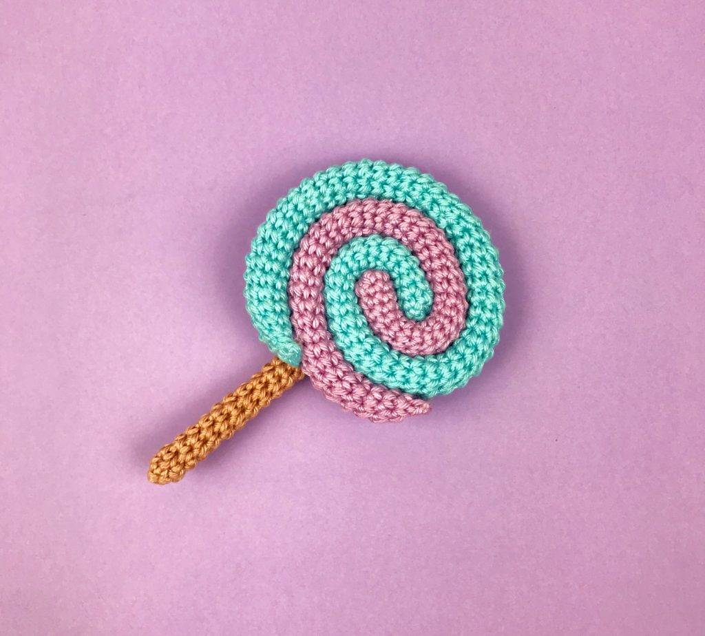 Mini Lollipop - Crochet amigurumi pattern - My Rainbow Crochet