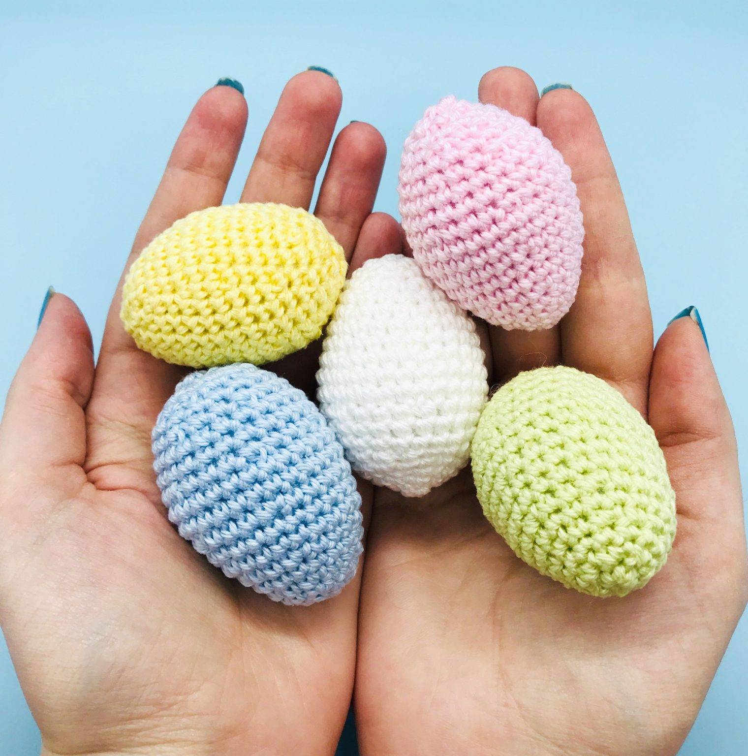 Easter eggs - Crochet Pattern Amigurumi - My Rainbow Crochet