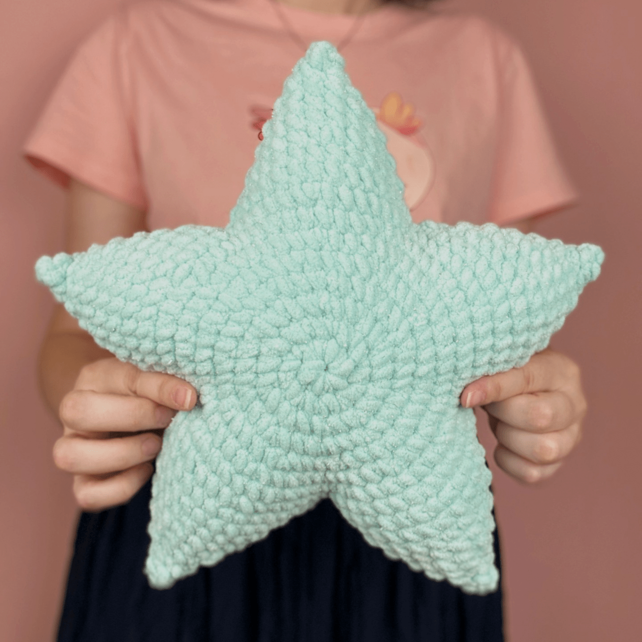 Heart pillow - Free crochet pattern - My Rainbow Crochet