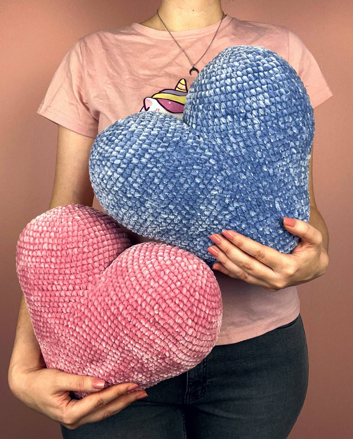 Heart Pillow Pattern Crochet Heart Pillow Free C2C Valentine Crochet
